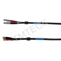 China Lemo 00 To Microdot Krautkramer UT Flaw Detector Cables for sale