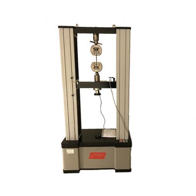 China WDW-100D Electromechanical Testing Machine 100kN Capacity with 0.001mm Resolution for Material Testing for sale