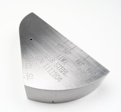 China On Site Checking 1018 Steel V2 Ultrasonic Calibration Block for sale