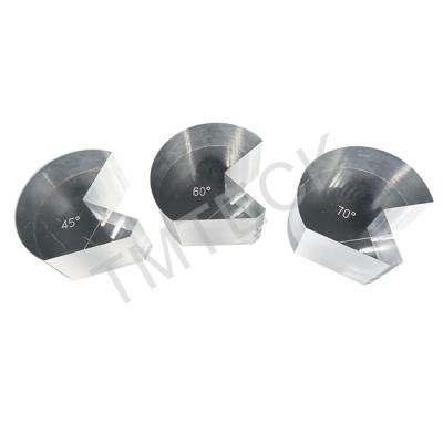 China 2.25 MHz AWS Ultrasonic Transducer with 70°/60°/45° Wedge Probes for Flaw Detection - 0.625