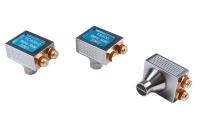 China TS-400 10MHz 5mm Ultrasonic Transducer for Thickness Gauge with 0.6-40mm Measurement Range and Dual Microdot Connector for sale