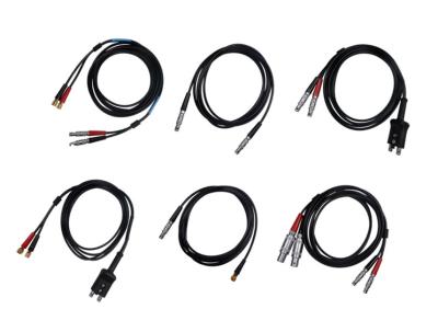China TMTeck Ultrasonic Flaw Detector Cable with Lemo & Microdot Connectors - 1.5m to 2m Length Options for sale