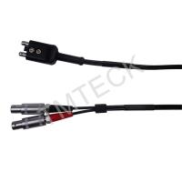 China Length 1.5M Dual Flaw Detector Ultrasonic Cables for sale