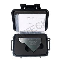 China ASTM E164-2013 DSC Distance/Sensitivity Ultrasonic Calibration Block - 1018 Steel Test Block for 45°-70° Angle Beam for sale