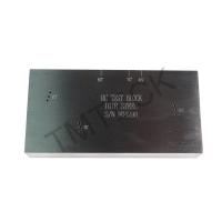 China RC AWS Resolution Hardness Ultrasonic Calibration Block 6x3x1 Inch for Angle Beam Testing for sale