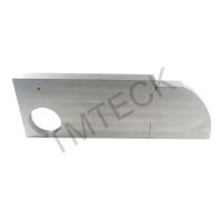 China NDT Aluminum IIW V1 Calibration Test Block - 3mm Hole, ISO 2400-2012 Standard, Inch Version for Ultrasonic Testing for sale