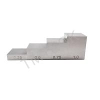 China ASTM E797 4 Step Ultrasonic Test Block 1018 Steel 3mm 5mm 10mm 15mm for sale