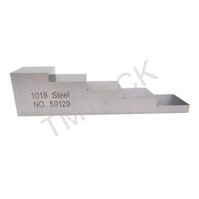 China Ultrasonic 5 Step NDT Calibration Block - ASTM E797 Compliant in 1018 Steel, 304 Stainless Steel & Aluminum for sale