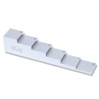 China 6 Step ASTM E797 Ultrasonic Test Block for Thickness Gauge Calibration - 120mm Length with 20mm Step Faces for sale