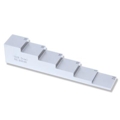China 6 Step ASTM E797 Ultrasonic Test Block for Thickness Gauge Calibration - 120mm Length with 20mm Step Faces for sale