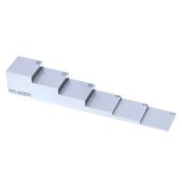 China 6 Step ASTM E797 Ultrasonic Test Block for Thickness Gauge Calibration - 120mm Length with 20mm Step Faces for sale