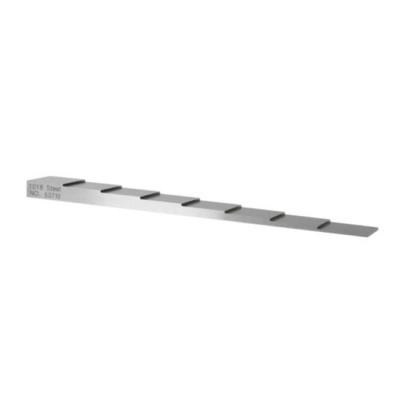 China Metric 8 Step NDT Ultrasonic Calibration Block 1-8mm Thickness 1018 Steel for Wedge Testing for sale