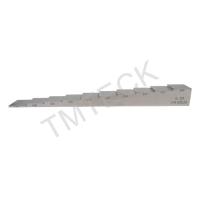 China 10 Step Wedge NDT Ultrasonic Test Block - 1018 Steel or 304 Stainless Steel - 1-20mm or 0.1-1.0 Inch Calibration for sale