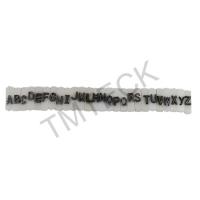 China LL2 Darkroom X-Ray Lead Letters & Numbers - Pure Lead 9mm x 6mm x 2mm Flat Face Markers for Radiation Shielding for sale