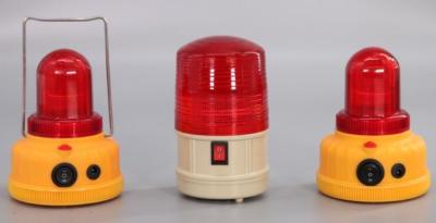 China AWL-2 Battery Type Area Warning Lamp 120x163mm with 12V Rechargeable Battery and Magnetic Base for sale