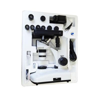 China 4XB Inverted Metallurgical Microscope with 100X-1250X Magnification and 75×50mm Stage for Metal Analysis for sale