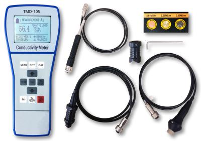 China TMD-105 60KHz/500KHz Digital Conductivity Meter with 16,000 Data Memory and Temperature Compensation for sale