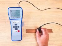 China TMD-106 Digital Conductometer with 60 KHz Sine Wave, 0.5mm Lift-off Compensation and 16,000 Data Storage for sale