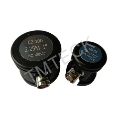 China 2.25MHz 1inch Single Straight Beam BNC Probe Compatible with GE USN 60 EPOCH3 2300 for sale