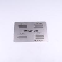 China TMTECK-301 Cross Cutting Rule for Film Adhesion Testing with 35mm Length and 0.43mm Blade Thickness for sale