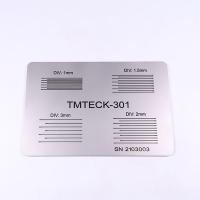 China TMTECK-301 Cross Cutting Rule for Film Adhesion Testing with 35mm Length and 0.43mm Blade Thickness for sale