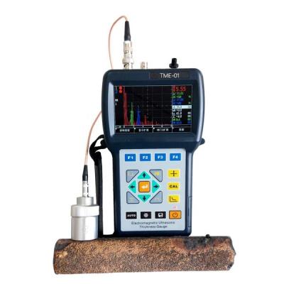 China TME-01 Electromagnetic Portable Ultrasonic Thickness Gauge with 0.01mm Accuracy and 380℃ Temperature Range for sale