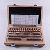 China 38 Pcs Grade 0 Steel Gage Block Set 1 to 100mm Slip Jo Blocks Certified for sale