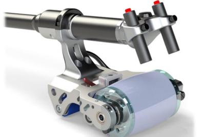 China Tmteck TR1 Roller Scanner with 51.2mm Beam Coverage and 5V Encoder for Carbon Fiber Composite Detection for sale
