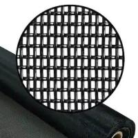 China 360g/m2 PET Mesh Screen Black and Grey 0.35mm Wire Diameter for sale