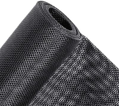 China Black Oem Odm PET Mesh Screen 50%-70% Transparency for sale