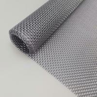 China 280g/m2 0.35mm Black and Grey Polyester Mesh Screen 30m-100m Length 15x11 Mesh Count for sale