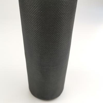 China Lightweight Black PET Mesh Screen Rolls 280g/m2 Easy Installation for Various Applications for sale