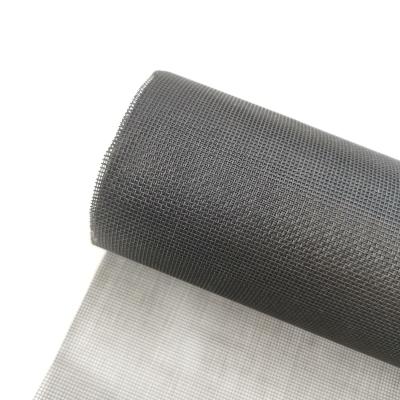 China Lightweight Durable PET Mesh Screen Easy Install 280g/m2 360g/m2 Black Grey 15x11 Mesh Count for sale