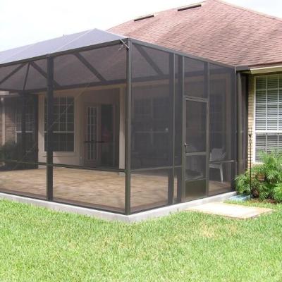 China Easy Install Heavy Duty Insect Screen Pvc Fiberglass Material for sale