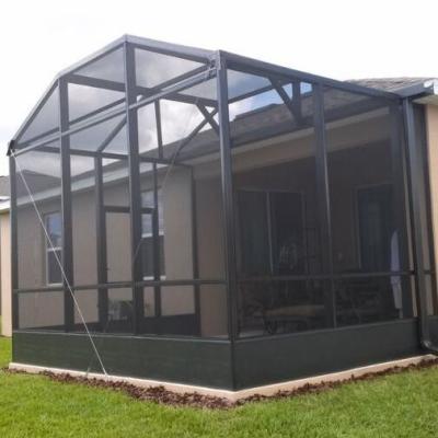 China UV Protected PVC Fiberglass Screen Roll for Outdoor Pool Patio for sale