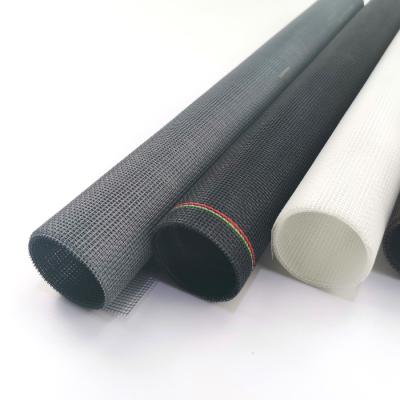 China Flame Retardant Square Hole Fiberglass Mesh Screen in Various Widths and Colors for sale