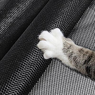 China Black and Grey PET Mesh Screen Roll - 30m 50m 100m Length - 1m-3m - 14x11 15x11 9x9 Mesh Count for sale