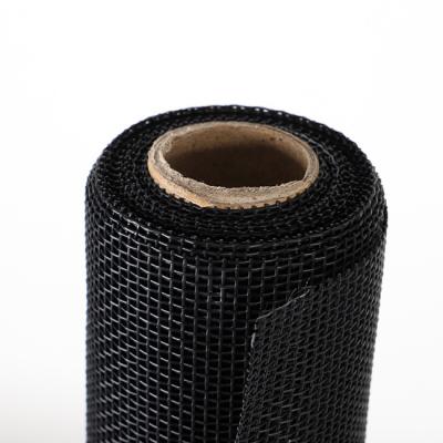 China 1m-3m Polyester Pet Cat Proof Screen Mesh Black And Grey for sale