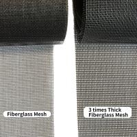 China Black PET Mesh Screen 360g/m2 UV Resistant Easy to Install 3m for sale