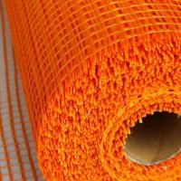 China 300N Tensile Strength Square Fiberglass Mesh 4*4mm Aperture 50m Roll Length for Wall Materials for sale