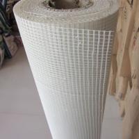 China Strong Tensile Strength White Fiberglass Mesh For Water Resistance for sale
