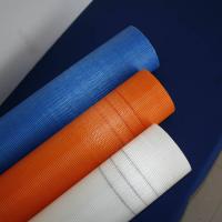 China Sturdy Fiberglass Reinforcement Mesh Roll 50m-200m Length 4*4mm Aperture For Wall Support for sale