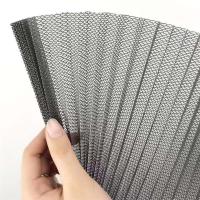China UV Resistant Cuttable Plisse Mesh Insect Screen For Windows / Doors for sale