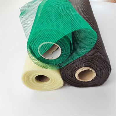China Plain Weave Lightweight Fiberglass Insect Screen Mesh Economical High Light Transmission for sale