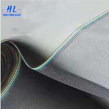 China Invisible Plain Woven Mesh Custom Fiberglass Window Screens Anti Mosquito Protection for sale