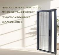 China High Durability Tear Resistant Abrasion Resistant Pleated Fly Screen Customized for sale