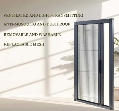 China High Durability Tear Resistant Abrasion Resistant Pleated Fly Screen Customized for sale