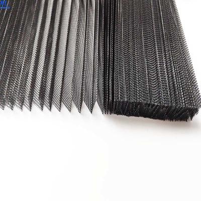 China Outdoor Plisse Insect Screen For Home Window Plisse Width 0.5-3.5m for sale