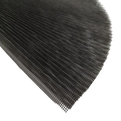 China Plisse Insect Screen 12.5 Meters Extended Length 16 Mm Pleated Width for sale