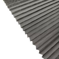 China Folding Screen Mesh Plisse Width 0.5-3.5m and Pleated Width 18mm for Customer Requirements for sale
